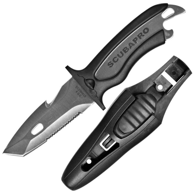 Scubapro Mako Stainless Steel Knife - Scuba Outlet | Diveshop.in.th